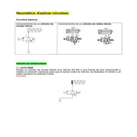 Electroneumatica basica | PDF