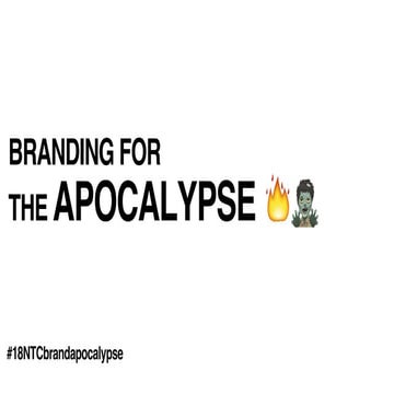 Branding for the Apocalypse | PPT
