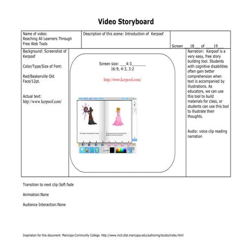 18 storyboard | PDF