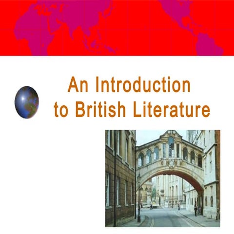 18th and 19th century literature | PPT