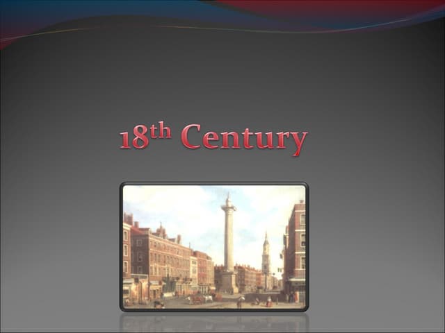 Age of sensibility | PPTX