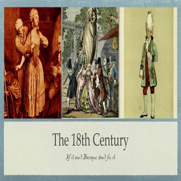 18th century | PPT