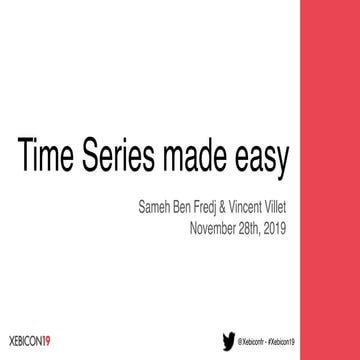 Time Series Made Easy | PPT