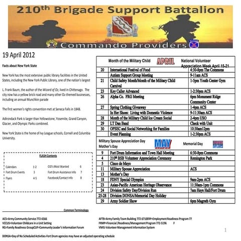 Comprehensive Soldier Fitness Calendar | PDF