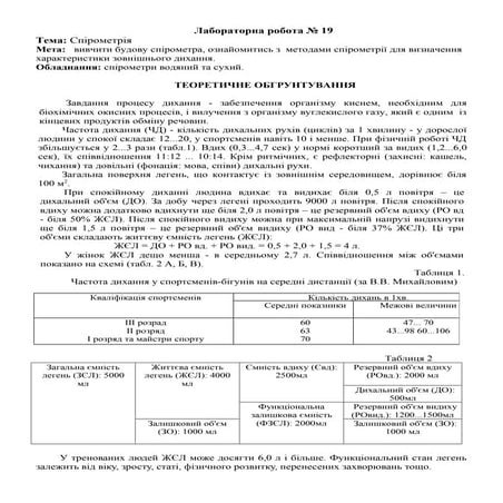 лр 19 спірометрія | PDF
