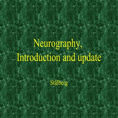 19. Neurography principles | PPT