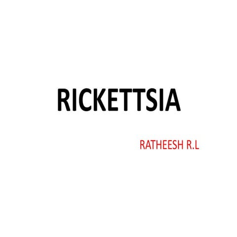 19. rickettsiae | PPTX