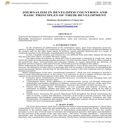 Development journalism 1 | PPTX