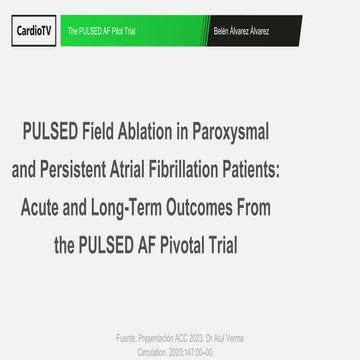 PULSED-AF Pivotal Trial | PDF