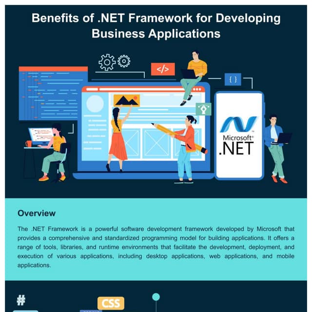 Benefits of .NET Framework for Developing Business Applications | PDF