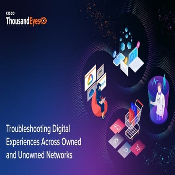 Troubleshooting Digital Experiences Webinar | PPTX | Cloud Computing | Internet