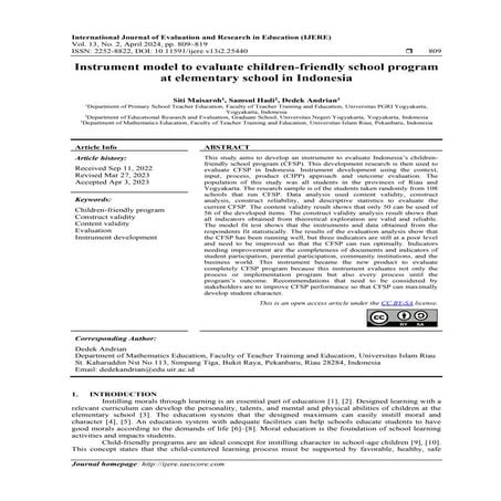 Sip annex 2a_child-friendly_school_survey | DOCX
