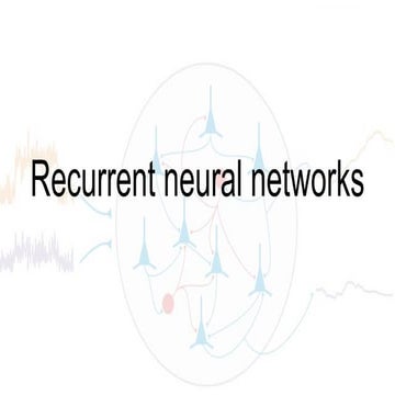 19. Recurrent Neural Networks+Transformers.pdf