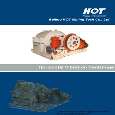 190109 horizontal vibration centrifuge-clean coal-coal concentrate-hot ...