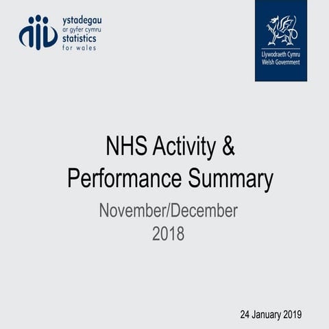 NHS activity and performance summary: November and December 2018 | PDF ...
