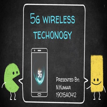 5G WIRELESS TECHNOLOGY | PPTX