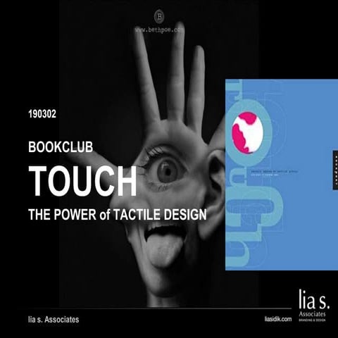 101 190302 Bookclub TOUCH by Rita Street & Ferdinand Lewis | PPT