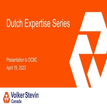 VS Canada Dutch Expertise Series | PPT