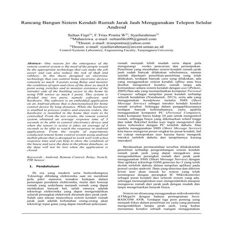 Contoh seminar proposal untuk penerapan iot | PPTX