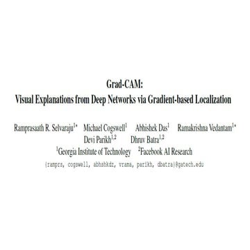 Grad Cam Visual Explanations From Deep Networks Via Gradient Based 