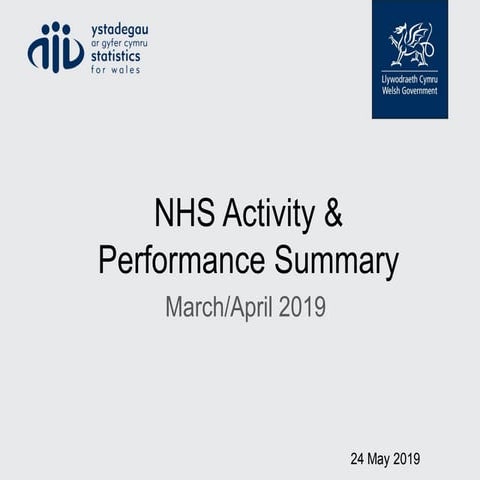 NHS activity and performance summary: March and April 2019 | PDF ...