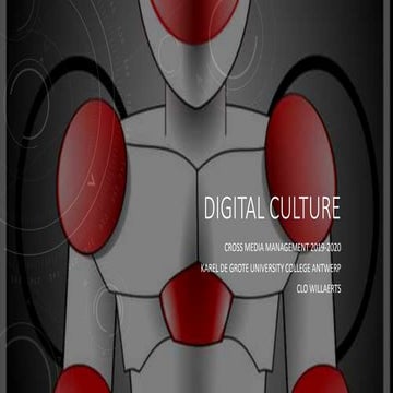 Digital Culture: intro | PPT