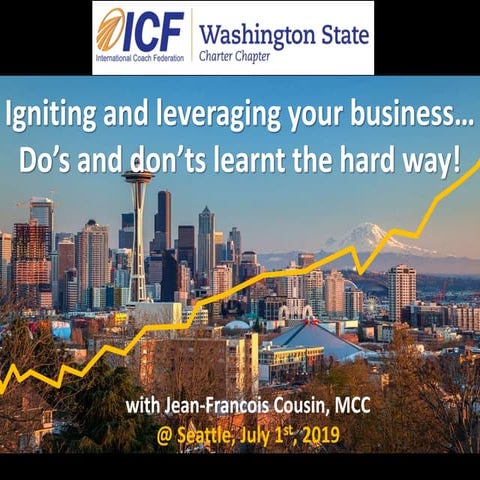 Igniting and leveraging your business… Do’s and don’ts learnt the hard ...