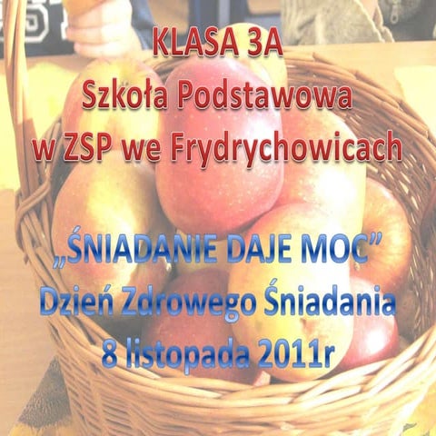 Śniadanie Daje Moc | PPT | Cooking | Food & Drink