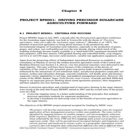 BPS001 Final Rept, Ch 8, BPS001 Driving PA forward Aug 2011 - 150917 | PDF
