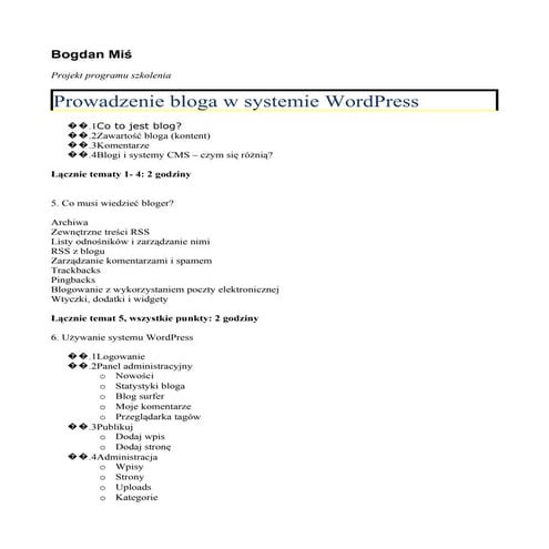 wordpress | DOC | Internet | Computing
