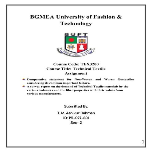 Technical textiles for buildtech | DOCX