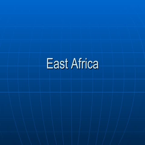 Physical Features of Africa | PPT