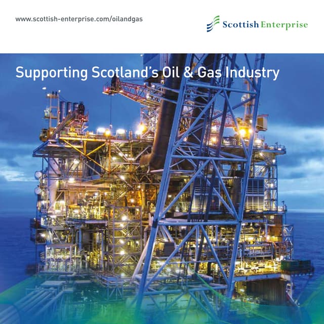 Supporting Scotland's oil & gas supply chain companies | PDF