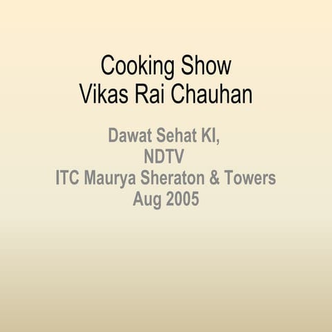 ndtv show Vikas | PPT