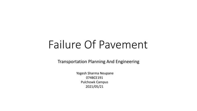 DISTRESS AND DEFECTS ON ROAD PAVEMENT.pptx