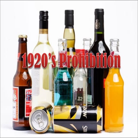 1920’S Prohibition | PPT
