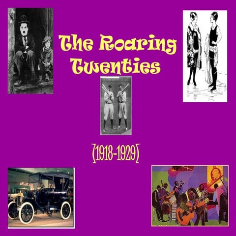 The Roaring Twenties: Economic, Political, and Social Transformations ...