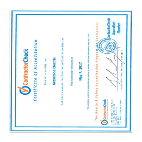 Contractor Check Certificate | PDF