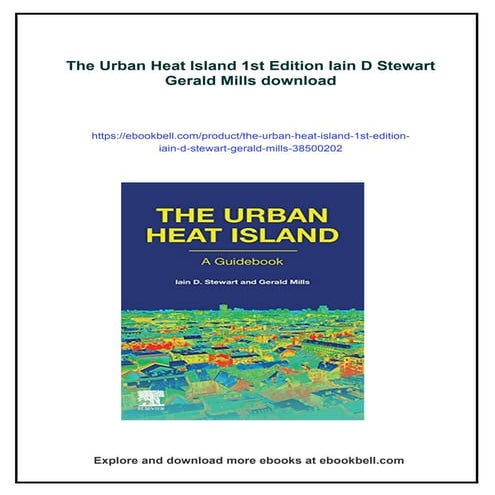 Urban heat island India | PDF