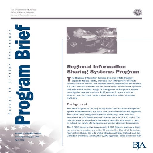 LEO: Regional Information Sharing Systems (RISS) Program | PDF | Crime ...