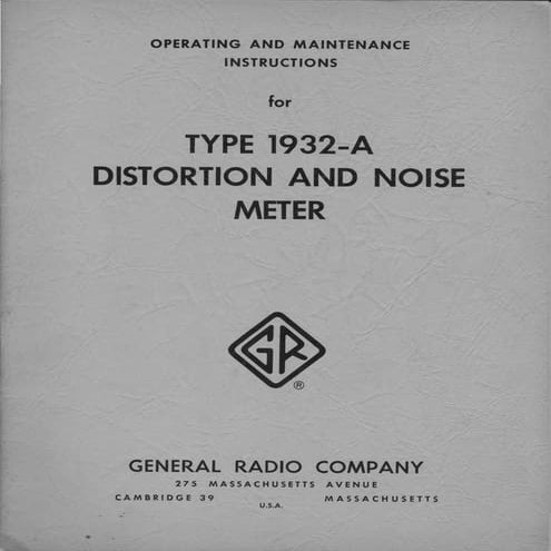 1932 a distortion & noise meter | PDF | Digital Audio | Computer Software and Applications
