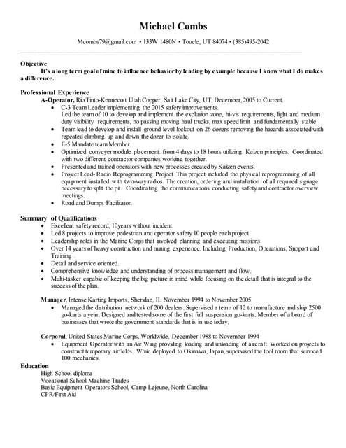 RESUME - Wayne | PDF