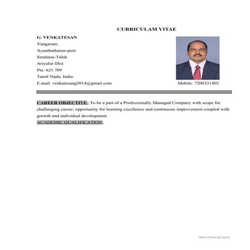 Venkatesan.G-CV | DOC