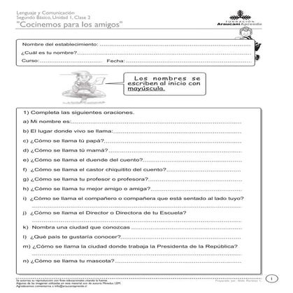 Hoja De Trabajo De Sustantivos Propios Comunes 9 Ideas De LENGUAJE: