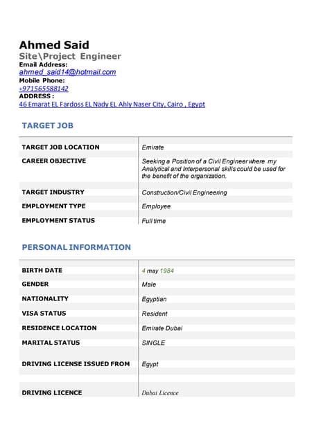 Mechanical engineer Ahmed Hamdy Awad | PDF