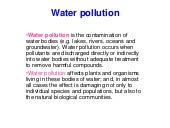 Groundwater Quality.ppt ground water quality and tts effects on environment | PPT