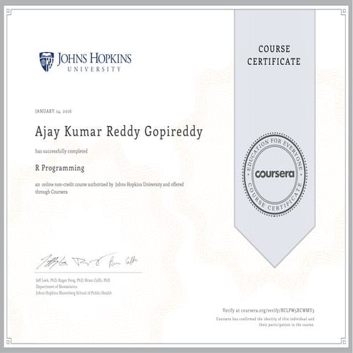 Coursera BCLPW5XCWMY3 | PDF