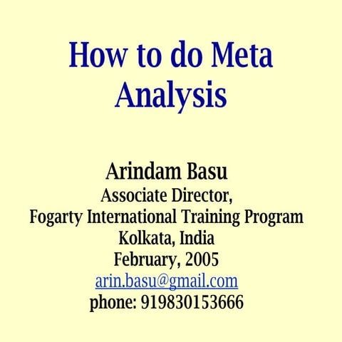 Systematic Data Analysis and meta-analysis.ppt