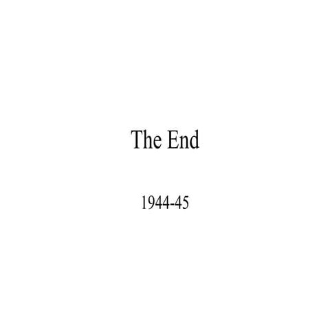 U.S. Ends World War II and full history.ppt