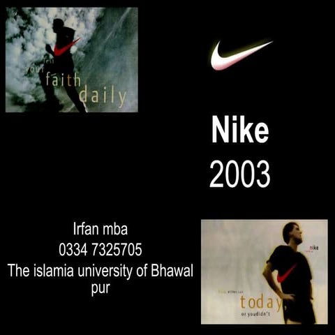 Nike class presentation | PPTX